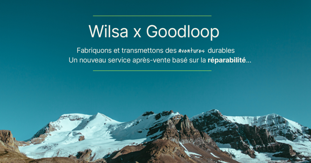 Notre engagement dans la réparation - Wilsa Outdoor